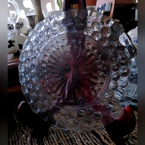 Anchor Hocking | Dining | Anchor Hocking Sapphire Blue Bubble Dinner ...